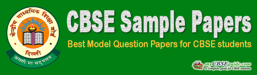 CBSE Class 10 Sample Paper 2023 24
